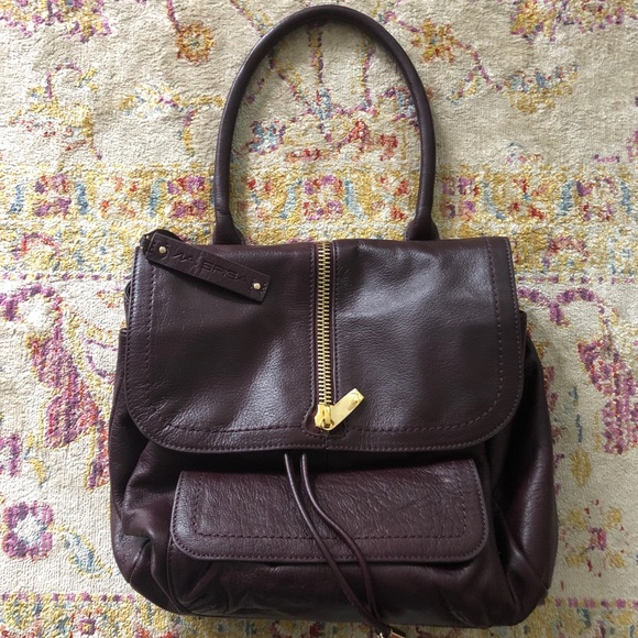 Bags | Via Spiga Burgundy Purse | Poshmark
